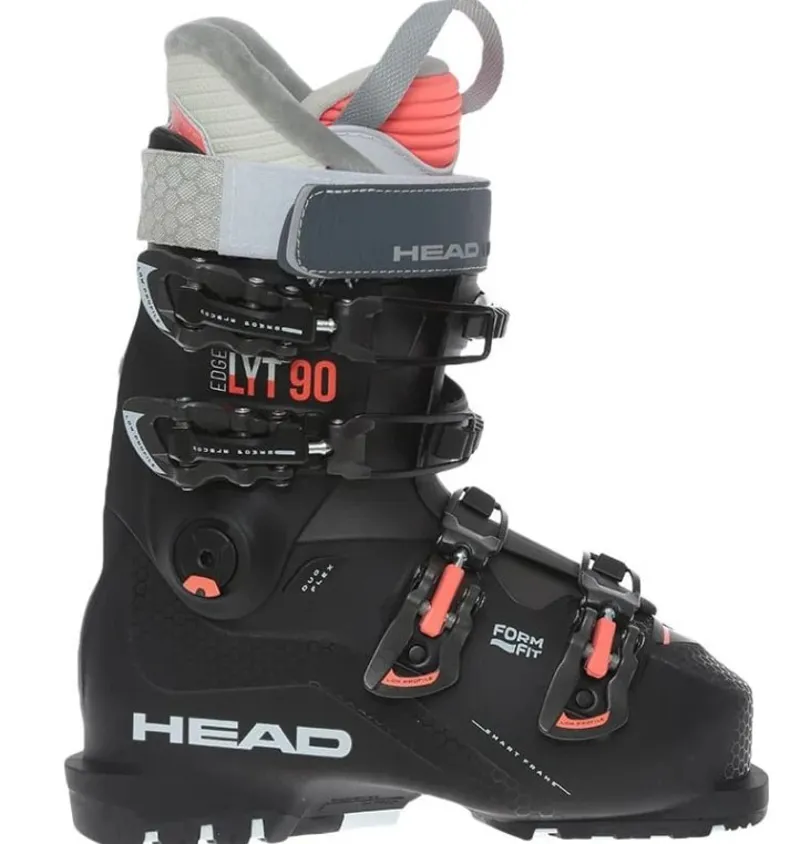 2019/2020 Head Edge Lyt 90W Ladie's Ski Boot in Black-Salmon